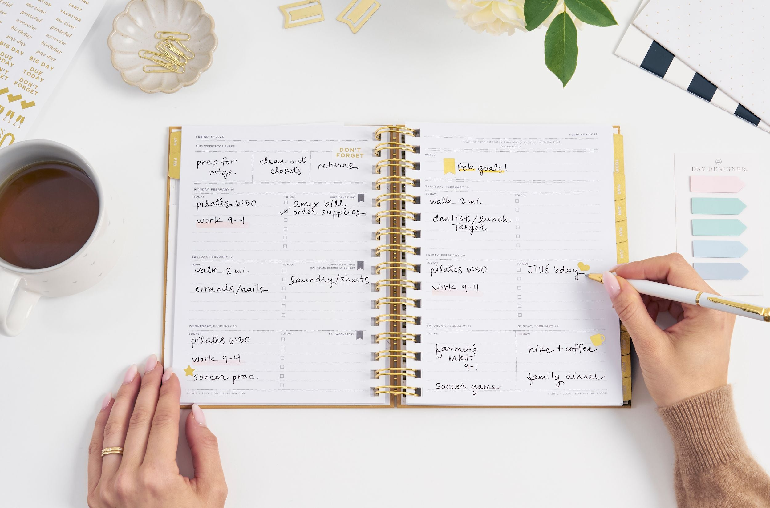 2025 Mini Weekly Planner | Calendar Year | Day Designer