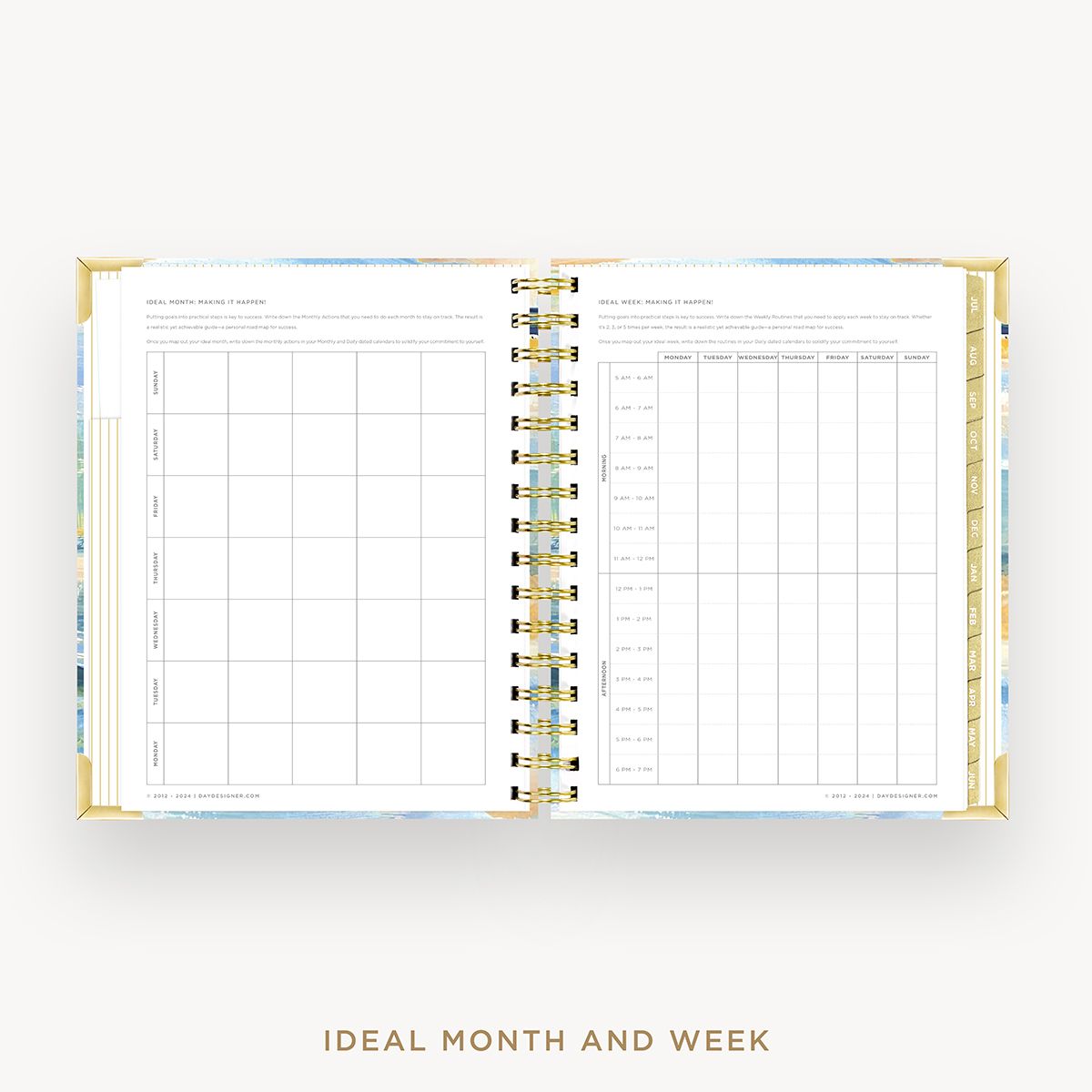 2025-26 Academic Year | Mini Daily Planner Sea and Sky – Day Designer